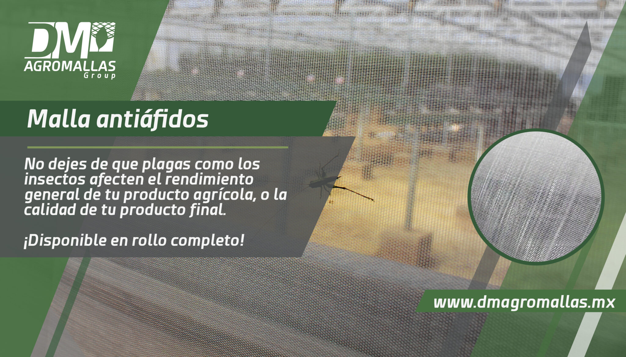 ¿Tu cultivo necesita protección contra insectos? ¡Utiliza la malla ...